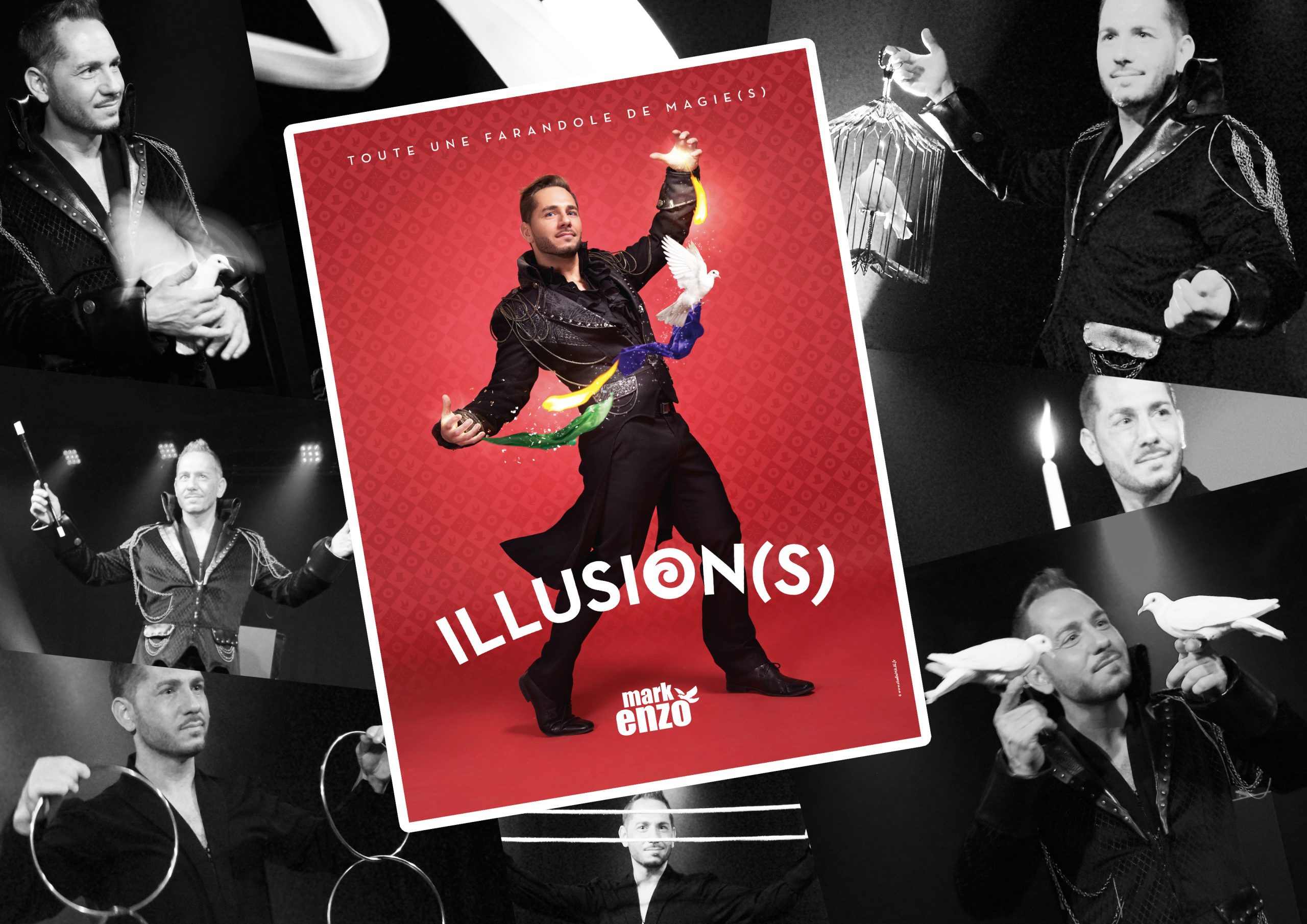 Dans les coulisses du spectacle Illusion(s) - Mark Enzo